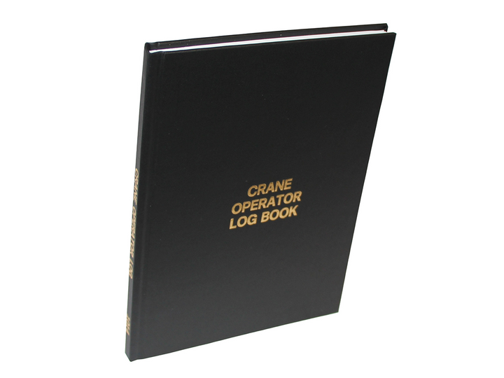 Crane Operator Log Book #1014 – Log Books Unlimited