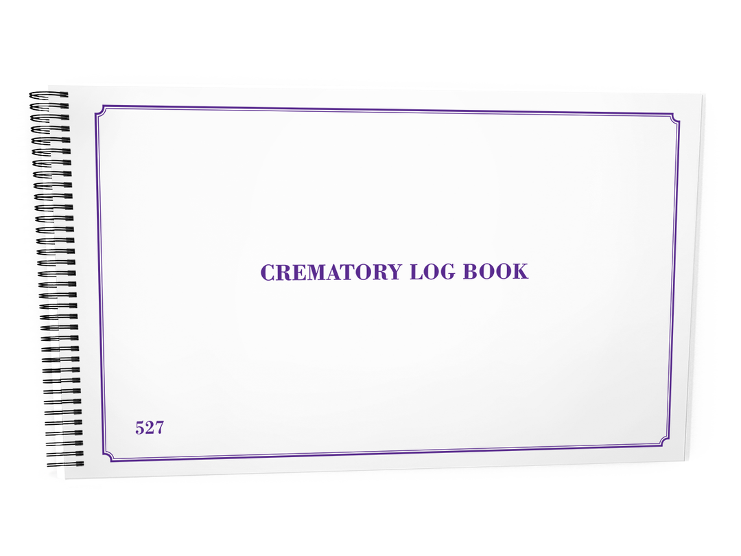 Crematory Log Book #527 – Log Books Unlimited