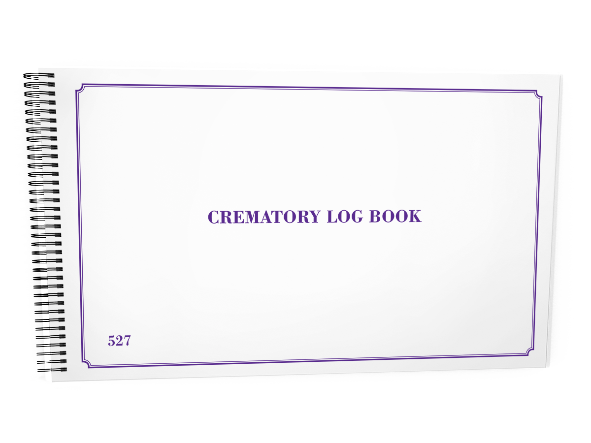 Crematory Log Book #527 – Log Books Unlimited