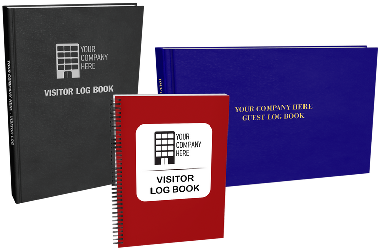 Custom Visitor / Guest Log Books – Log Books Unlimited