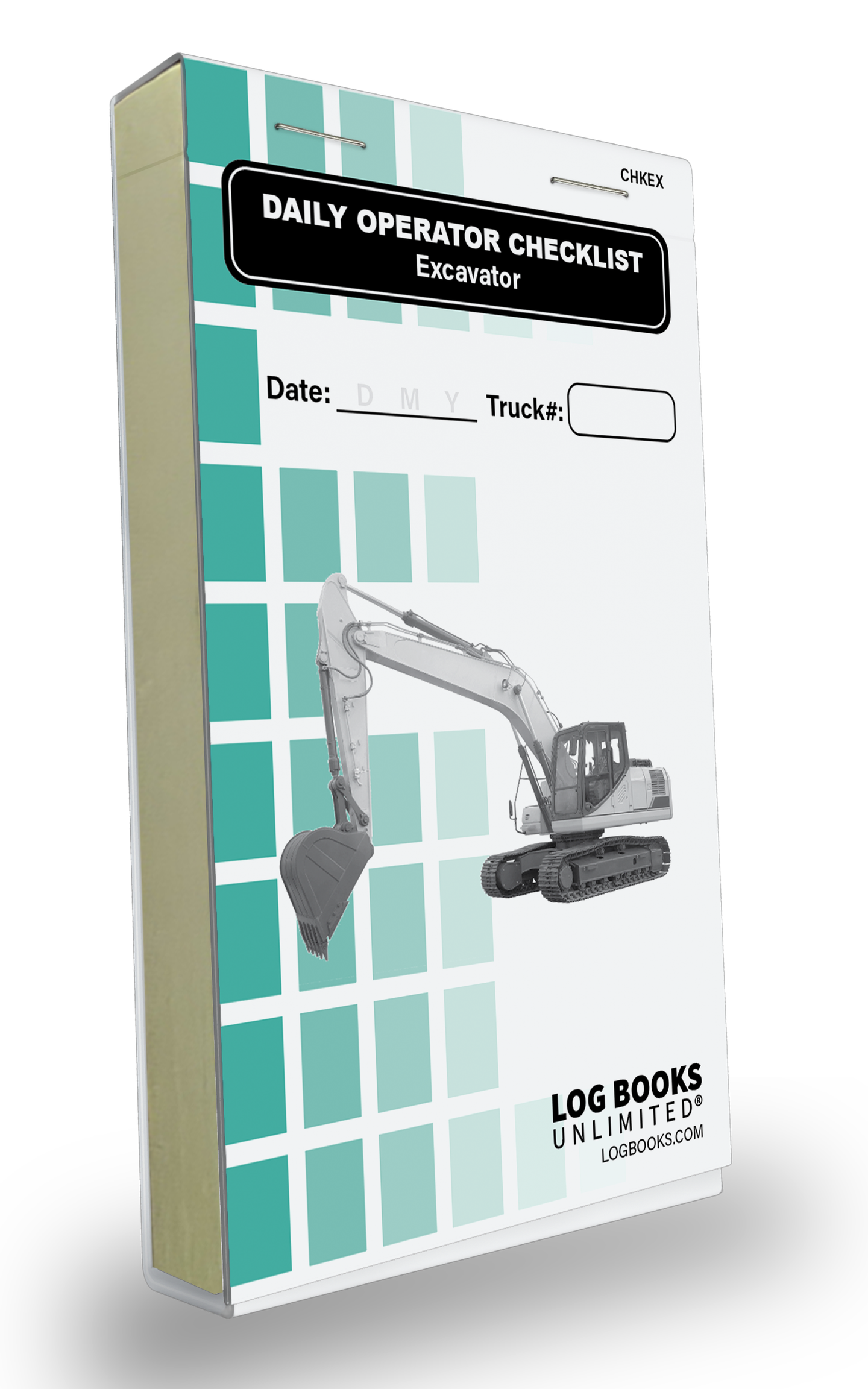 Excavator - Replacement Log #CHKEX – Log Books Unlimited