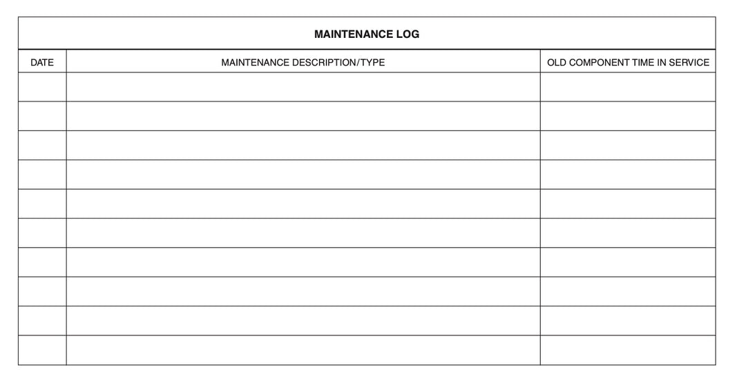 UAS Operator Log SP-UAS-1 | Drone Log Book – Log Books Unlimited