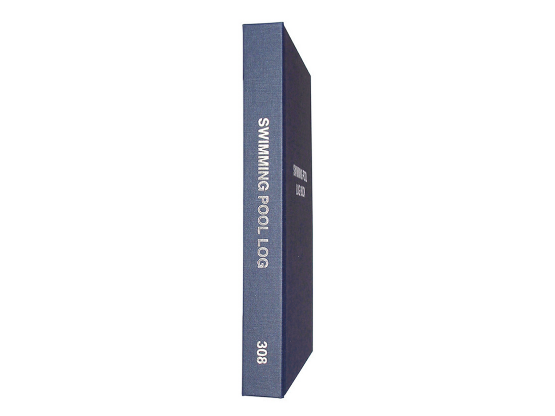 Swimming Pool Log Book #308 – Log Books Unlimited