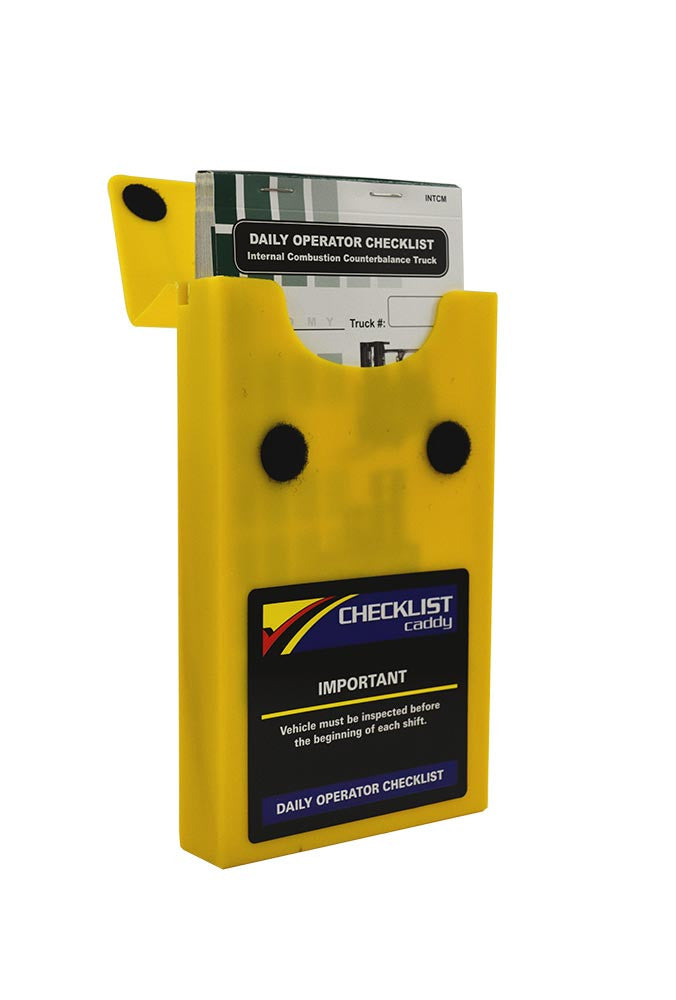 Internal Combustion (Propane) Counterbalance Truck Checklist + Plastic ...