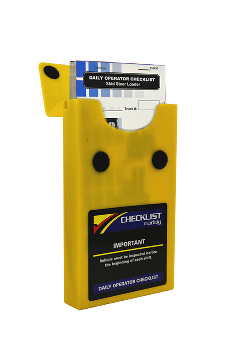 Skid Steer Loader Checklist + Plastic Caddy # SCADD(SS) – Log Books ...